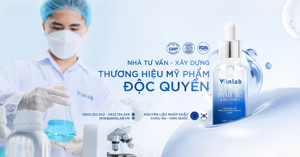 Mẫu Chai | Gia công mỹ phẩm Winlab